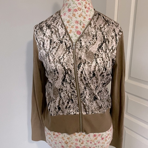 Dkny | Tops | Nwt Dkny Faux Snake Skin Jacket | Poshmark